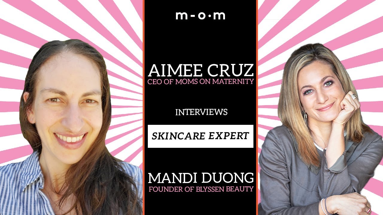 Moms on Maternity: Aimee Cruz interviews Blyssen Natural Skincare ...